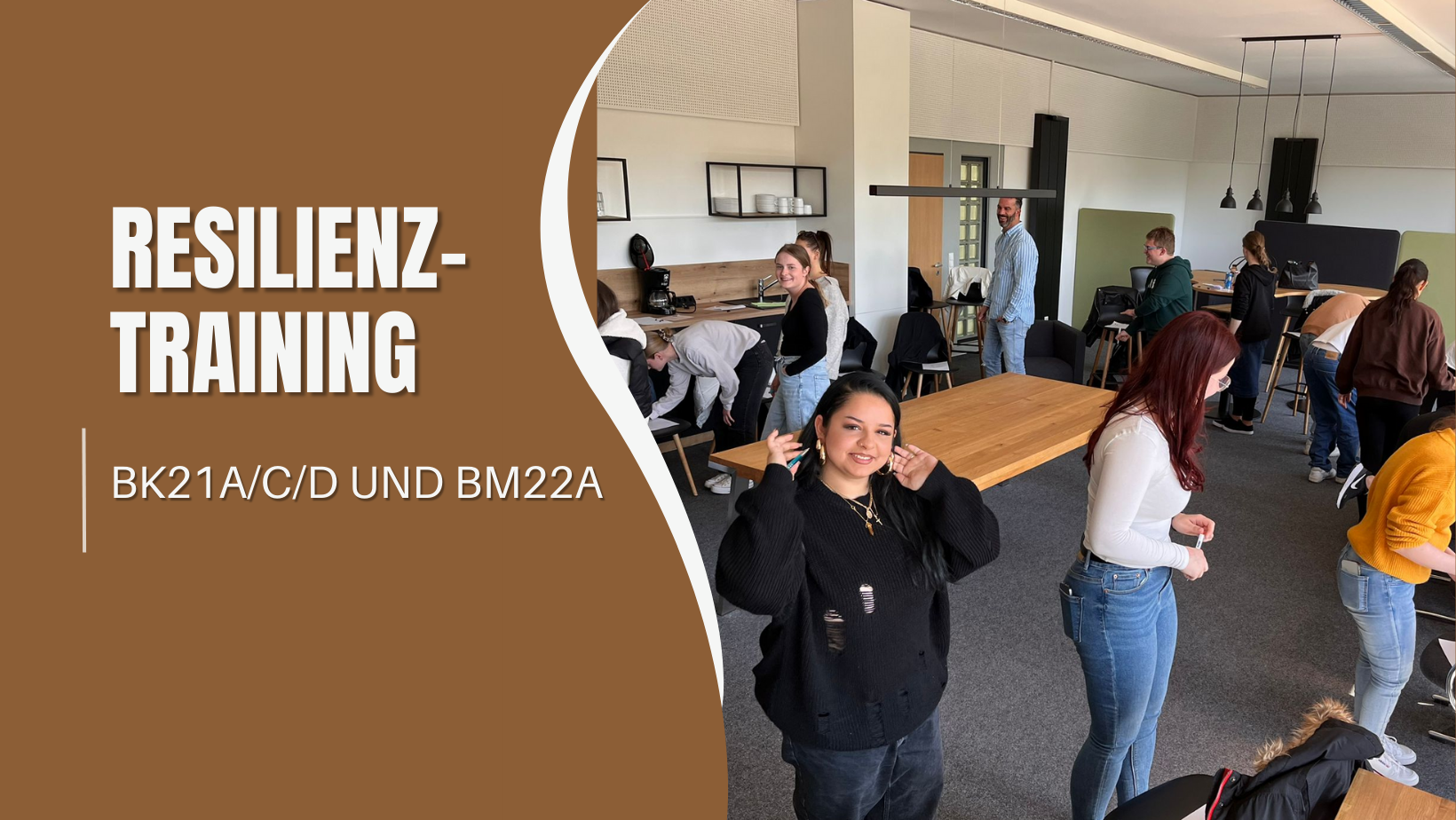 Resilienztraining bei den Büromanagern | Berufskolleg Schloß Neuhaus