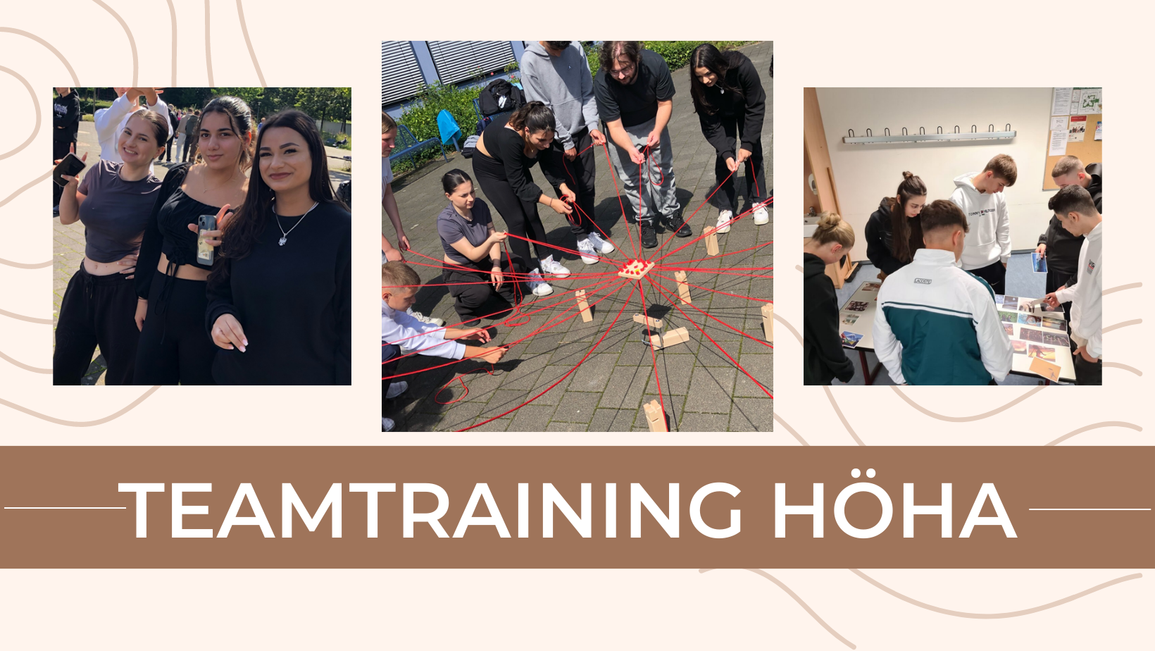 Teamtraining für neue HöHa-Schüler*innen | Berufskolleg Schloß Neuhaus